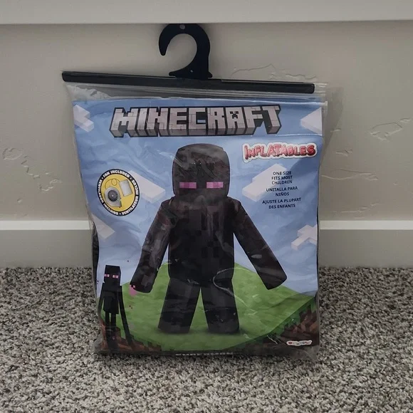 Minecraft Enderman Costume For Kids Enderman Cosplay (life Size)
